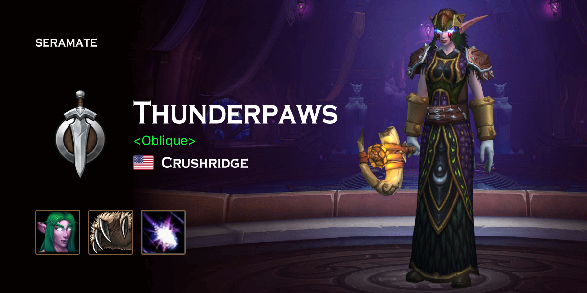 Thunderpaws @ Crushridge (US) · Seramate · WoW PvP Leaderboards, Arena ...