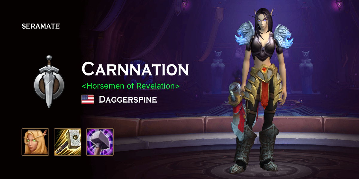 Carnnation @ Daggerspine (US) · Seramate · WoW PvP Leaderboards, Arena ...