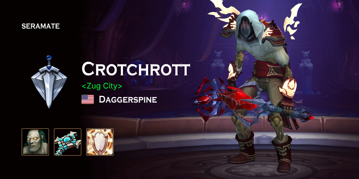 Crotchrott @ Daggerspine (US) · Seramate · WoW PvP Leaderboards, Arena ...