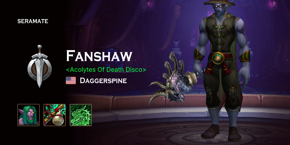 Fanshaw @ Daggerspine (US) · Seramate · WoW PvP Leaderboards, Arena ...