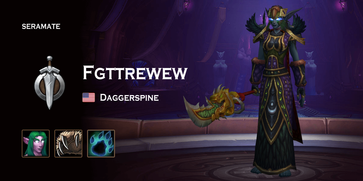 Fgttrewew @ Daggerspine (US) · Seramate · WoW PvP Leaderboards, Arena ...