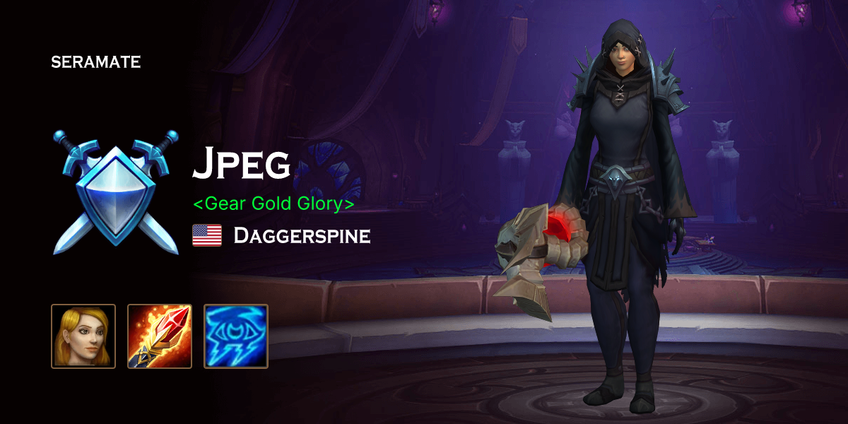 Jpeg @ Daggerspine (US) · Seramate · WoW PvP Leaderboards, Arena ...