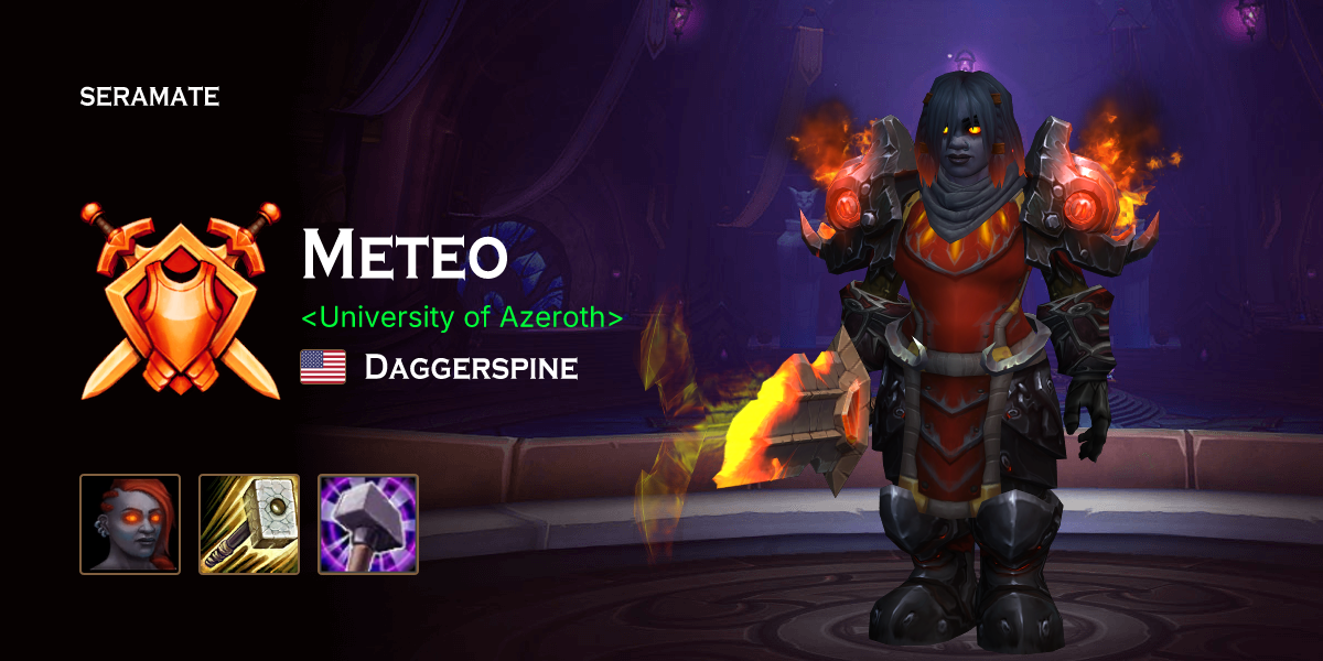 Meteo @ Daggerspine (US) · Seramate · WoW PvP Leaderboards, Arena ...