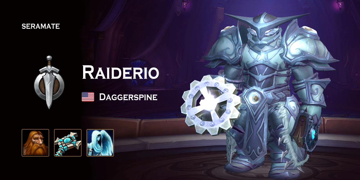 Raiderio @ Daggerspine (US) · Seramate · WoW PvP Leaderboards, Arena ...