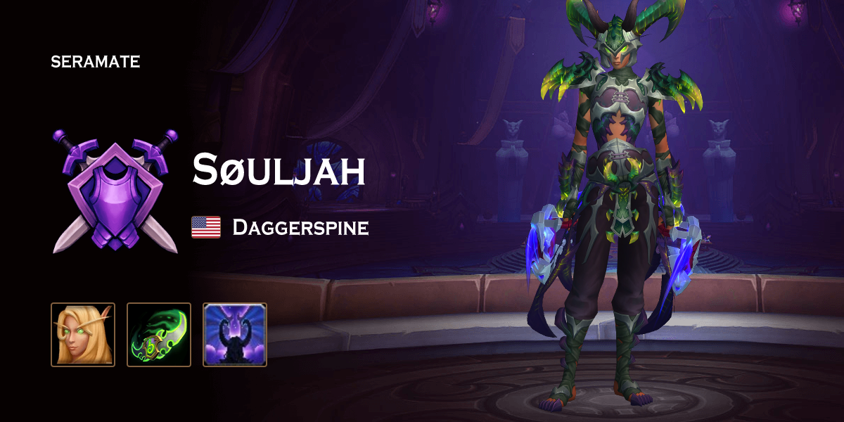 Søuljah @ Daggerspine (US) · Seramate · WoW PvP Leaderboards, Arena ...