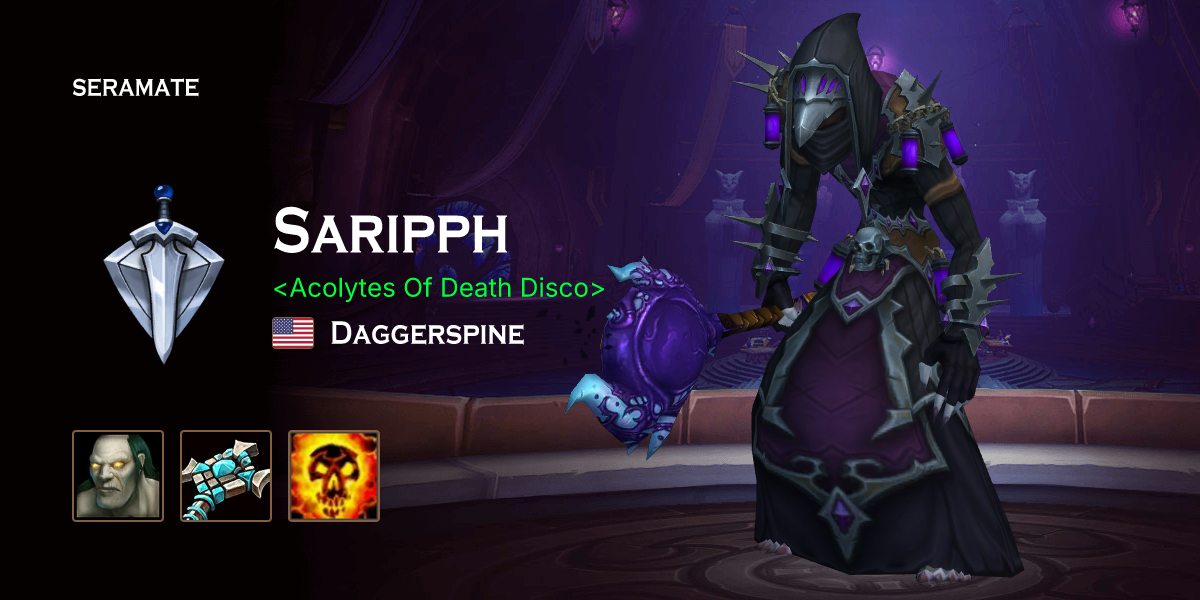 Saripph @ Daggerspine (US) · Seramate · WoW PvP Leaderboards, Arena ...