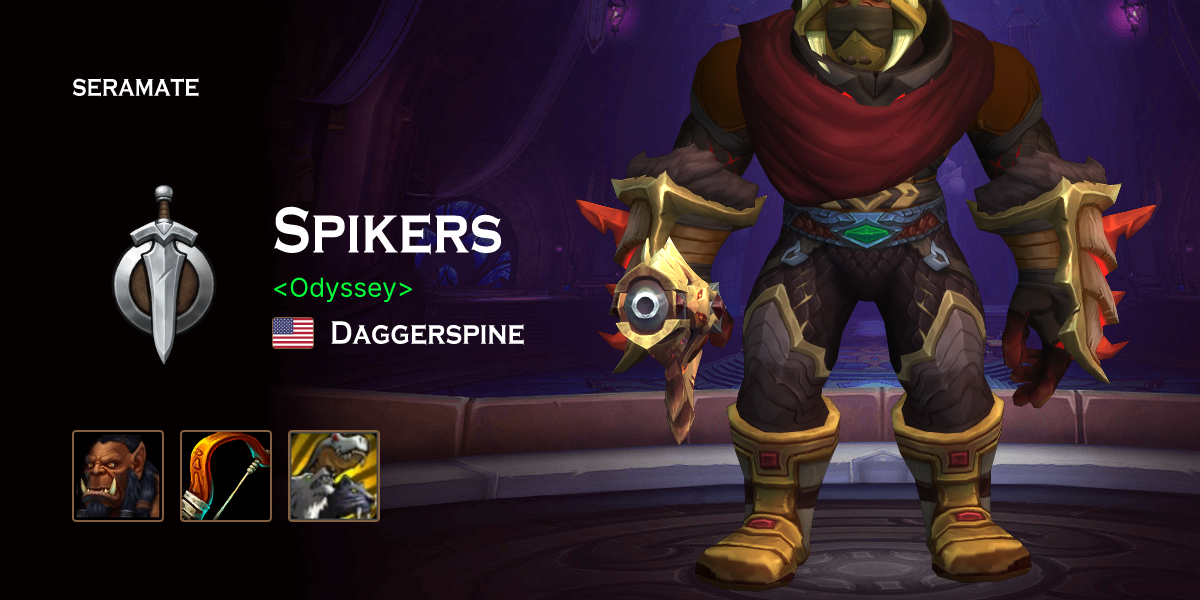 Spikers @ Daggerspine (US) · Seramate · WoW PvP Leaderboards, Arena ...