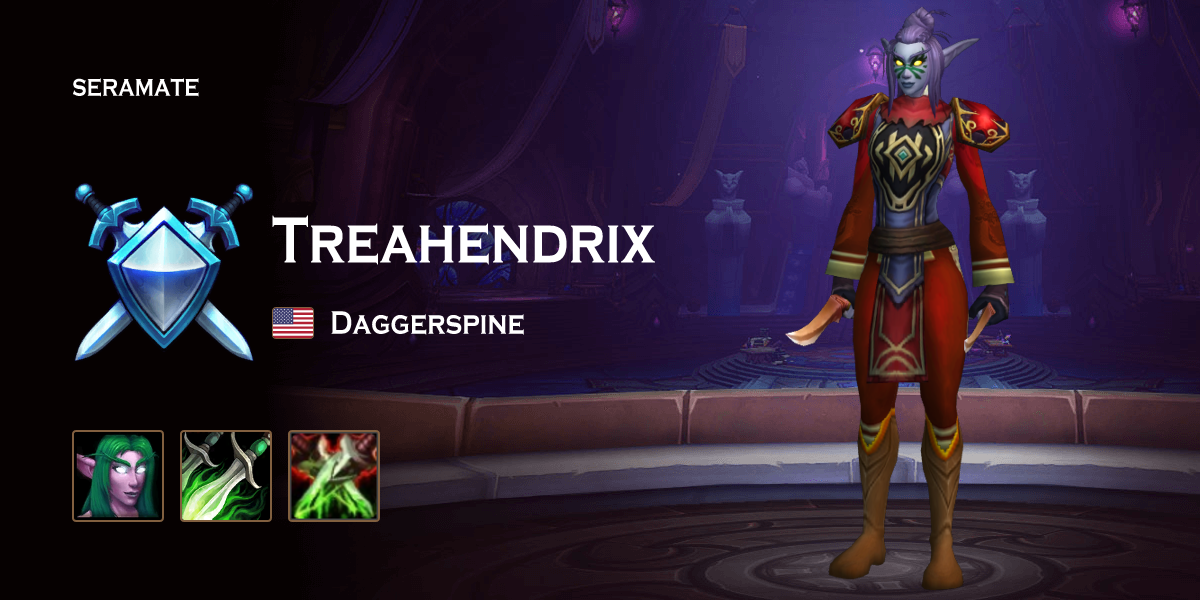 Treahendrix @ Daggerspine (US) · Seramate · WoW PvP Leaderboards, Arena ...