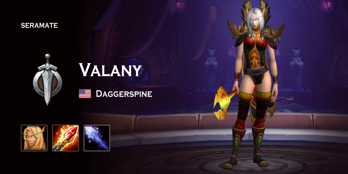 Valany @ Daggerspine (US) · Seramate · WoW PvP Leaderboards, Arena ...