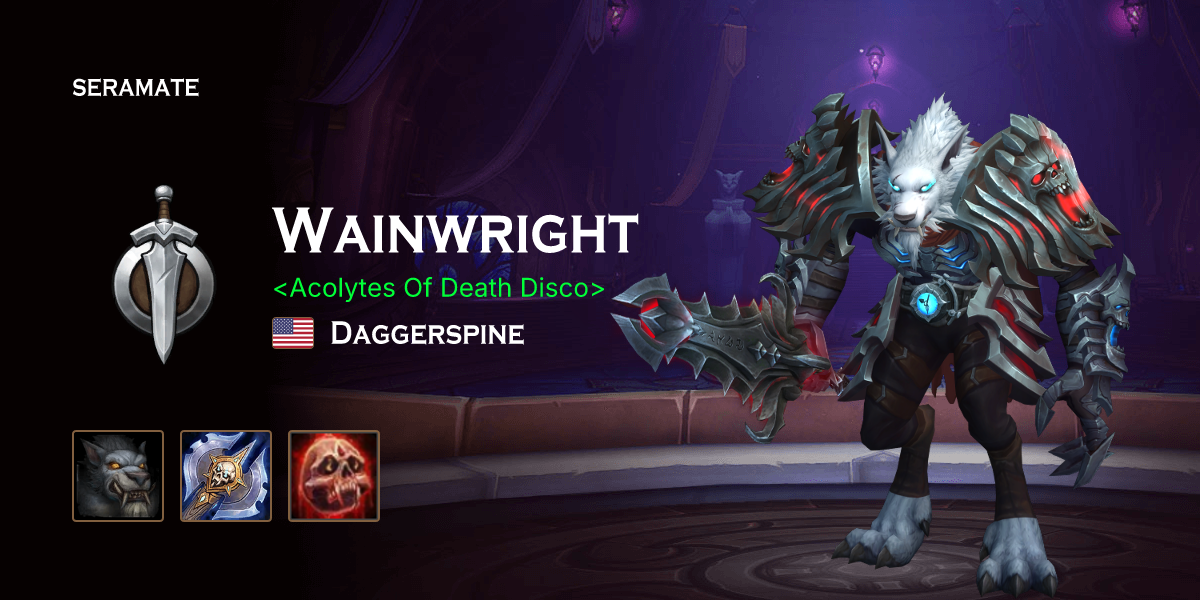 Wainwright @ Daggerspine (US) · Seramate · WoW PvP Leaderboards, Arena Activity, Character ...