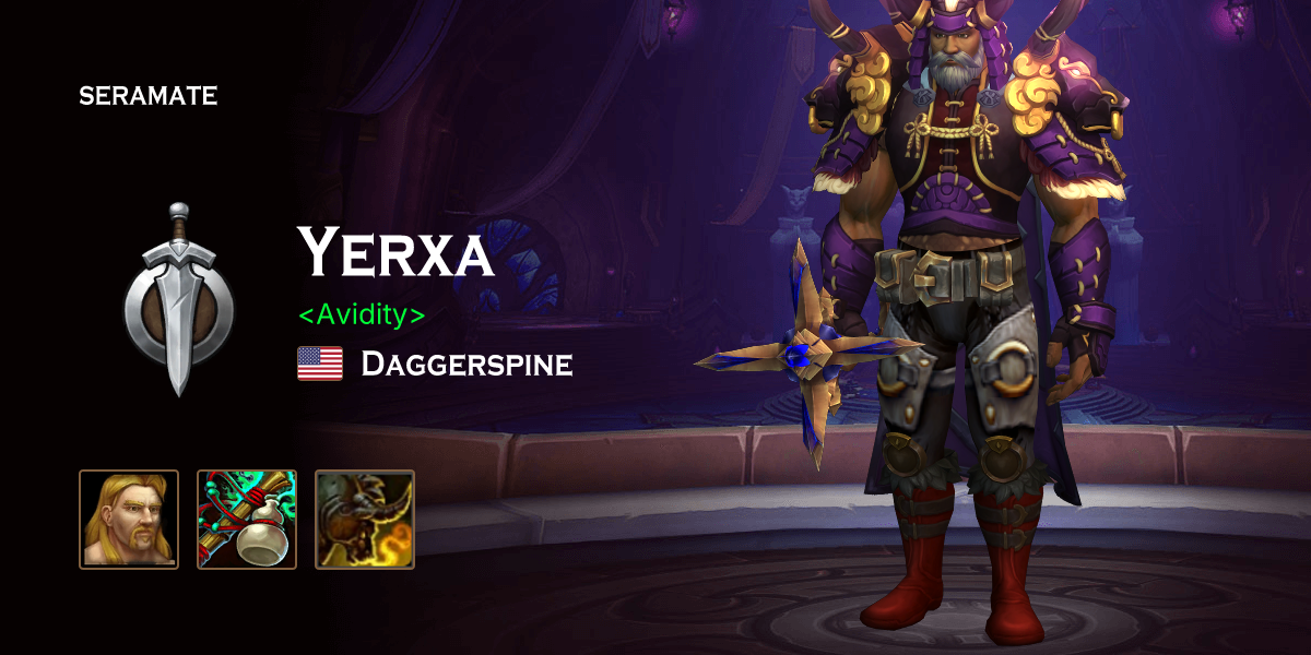 Yerxa @ Daggerspine (US) · Seramate · WoW PvP Leaderboards, Arena ...