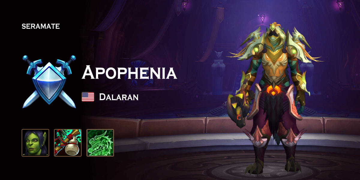 Apophenia @ Dalaran (US) · Seramate · WoW PvP Leaderboards, Arena ...