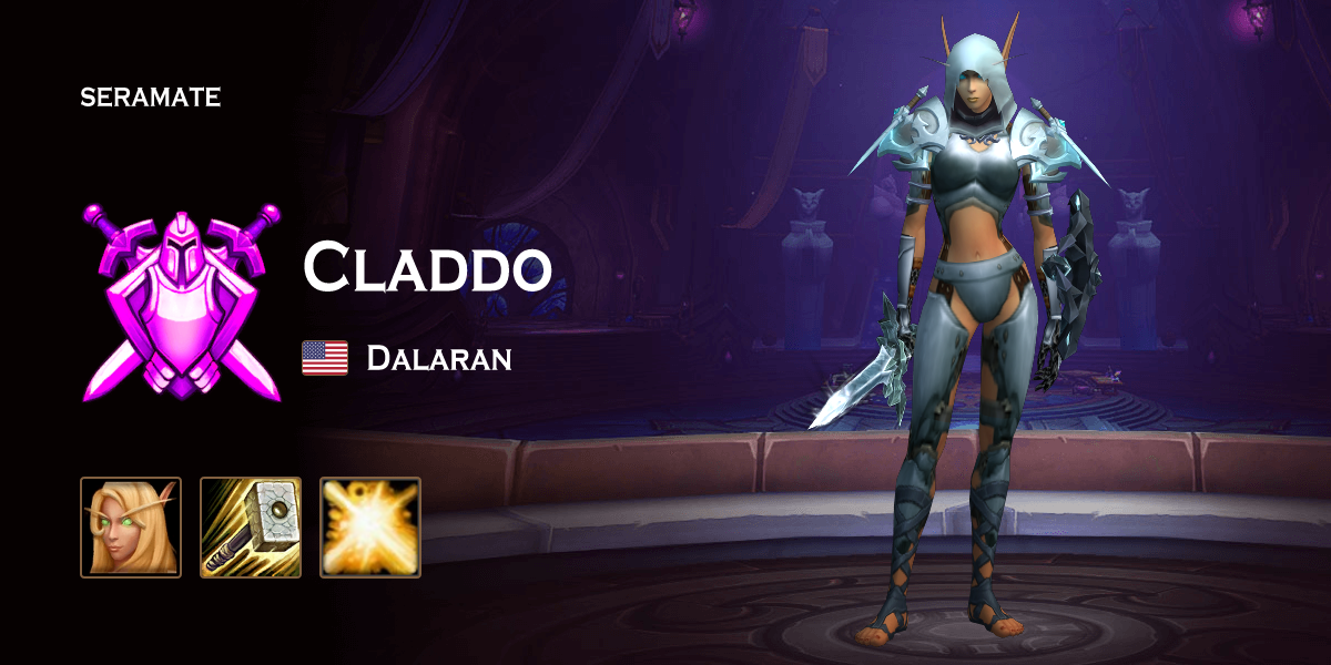 Claddo @ Dalaran (US) · Seramate · WoW PvP Leaderboards, Arena Activity, Character Profiles & more.