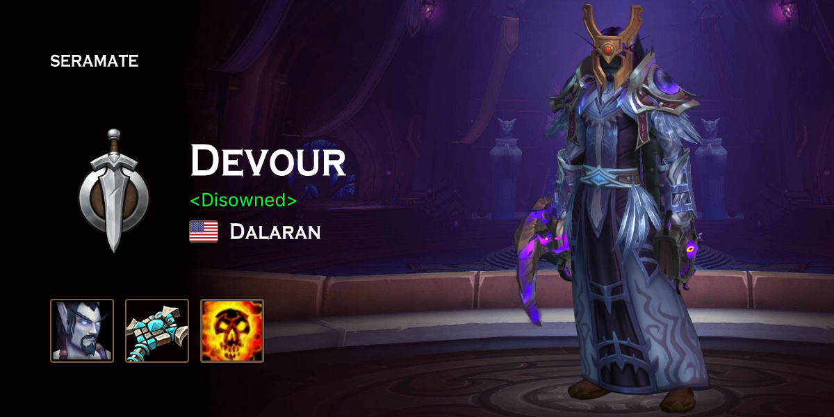 Devour @ Dalaran (US) · Seramate · WoW PvP Leaderboards, Arena Activity ...