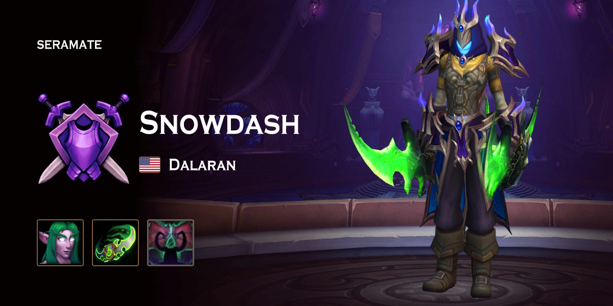 Snowdash @ Dalaran (US) · Seramate · WoW PvP Leaderboards, Arena ...