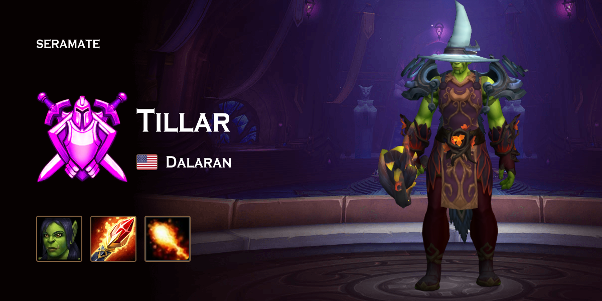 Tillar @ Dalaran (US) · Seramate · WoW PvP Leaderboards, Arena Activity ...