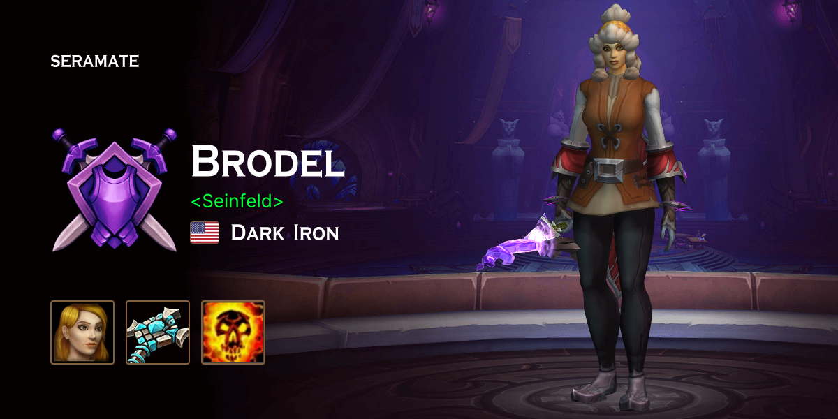 Brodel @ Dark Iron (US) · Seramate · WoW PvP Leaderboards, Arena ...