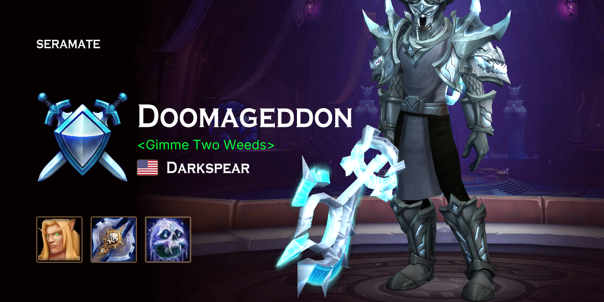 Doomageddon @ Darkspear (US) · Seramate · WoW PvP Leaderboards, Arena ...