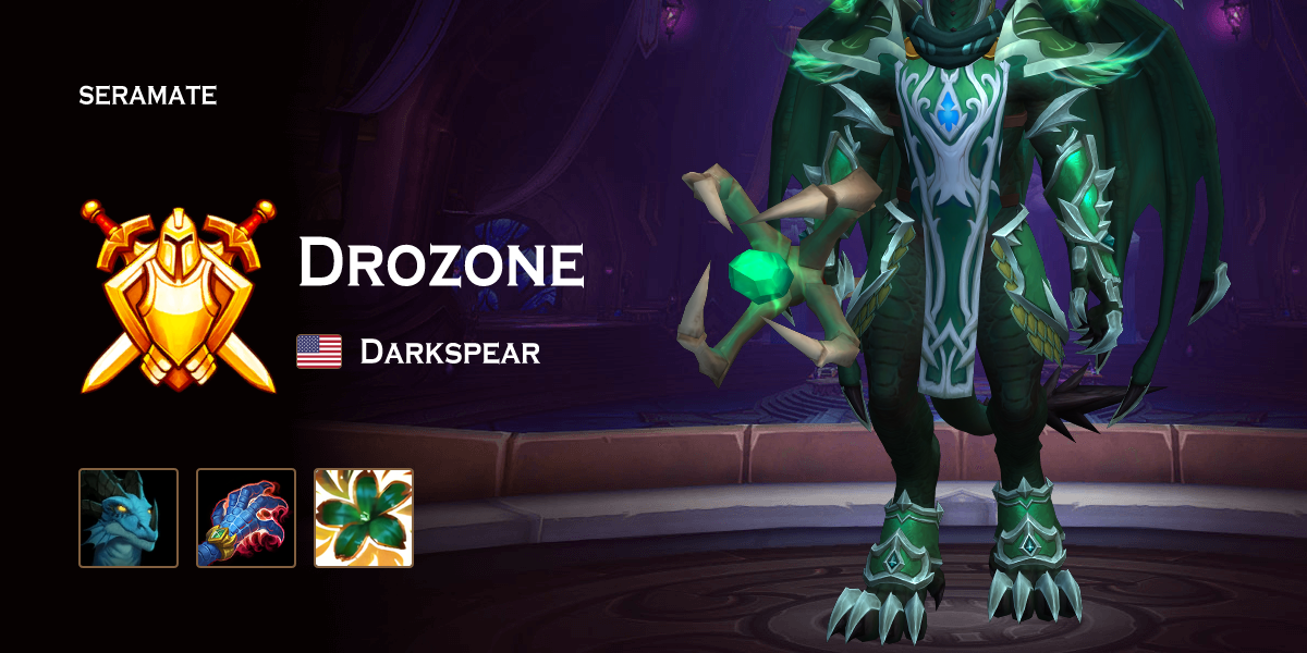 Drozone @ Darkspear (US) · Seramate · WoW PvP Leaderboards, Arena ...