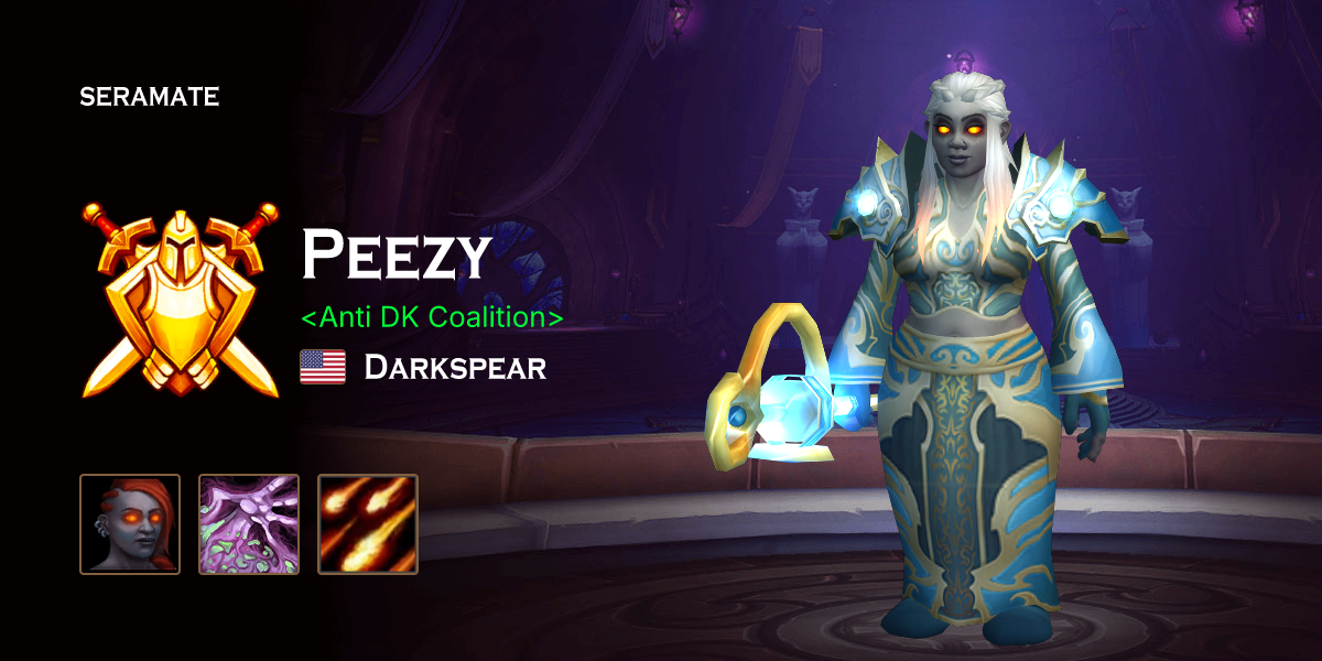 Peezy @ Darkspear (US) · Seramate · WoW PvP Leaderboards, Arena ...