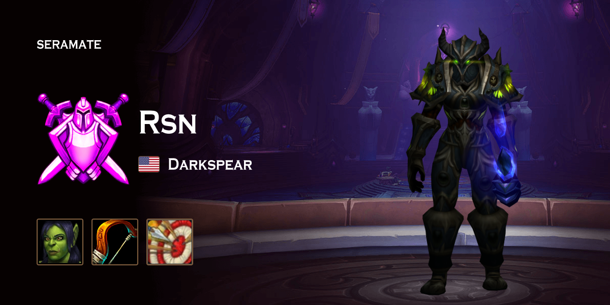 Rsn @ Darkspear (US) · Seramate · WoW PvP Leaderboards, Arena Activity ...