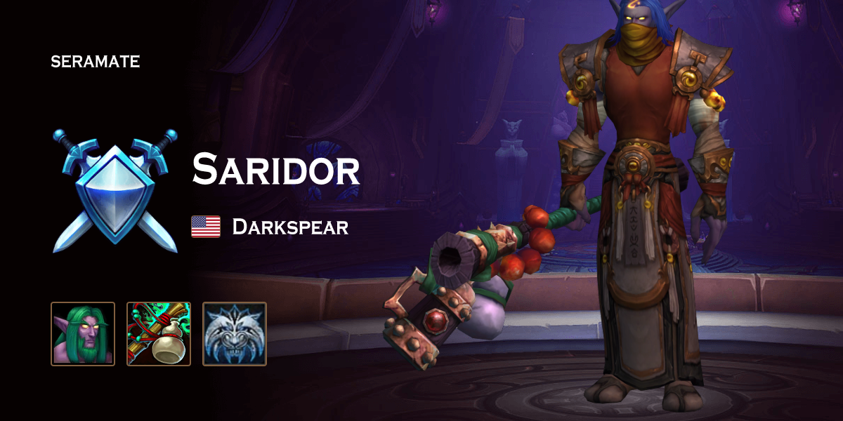 Saridor @ Darkspear (US) · Seramate · WoW PvP Leaderboards, Arena ...