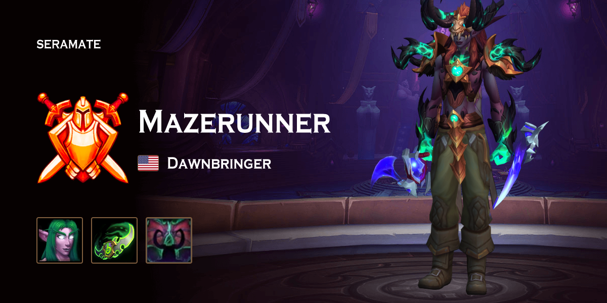 Mazerunner @ Dawnbringer (US) · Seramate · WoW PvP Leaderboards, Arena ...