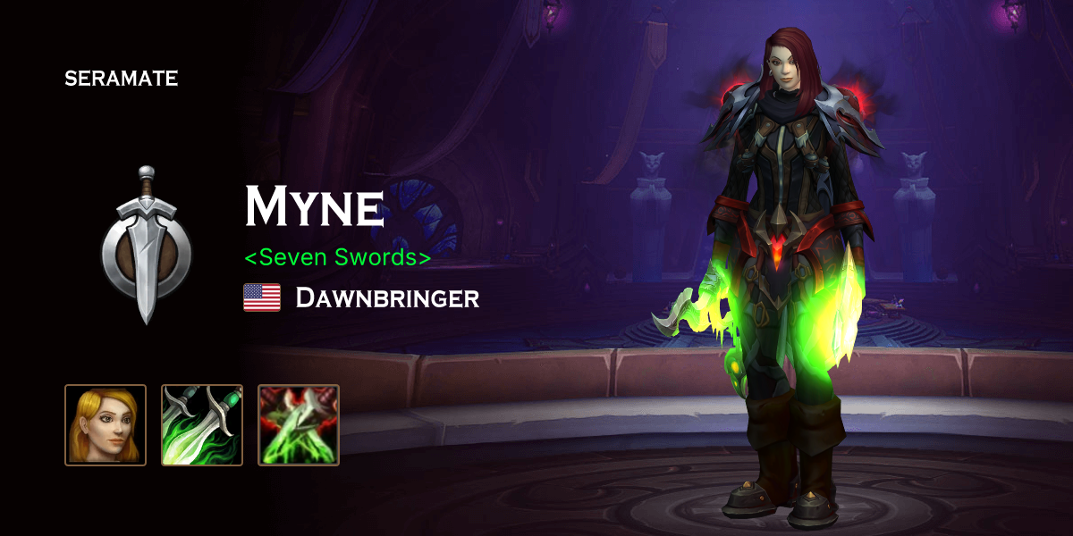 Myne @ Dawnbringer (US) · Seramate · WoW PvP Leaderboards, Arena ...