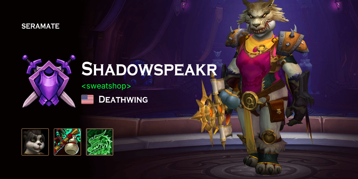 Shadowspeakr @ Deathwing (US) · Seramate · WoW PvP Leaderboards, Arena ...