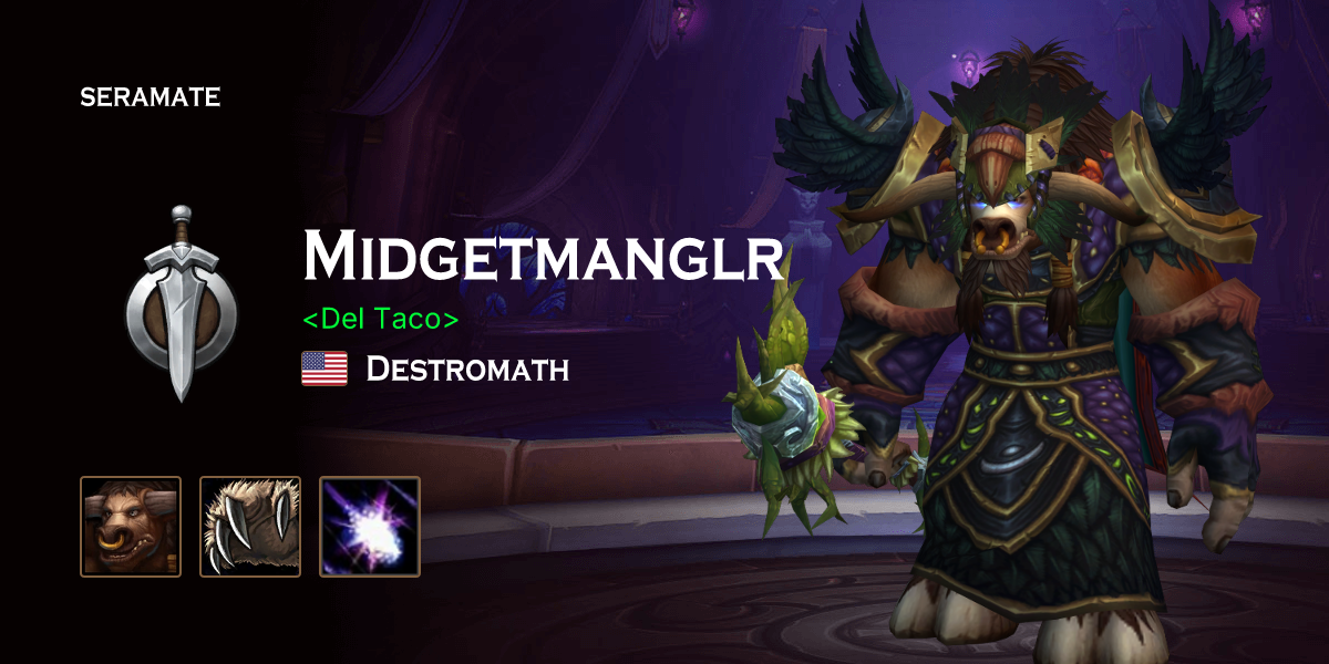 Midgetmanglr @ Destromath (US) · Seramate · WoW PvP Leaderboards, Arena ...