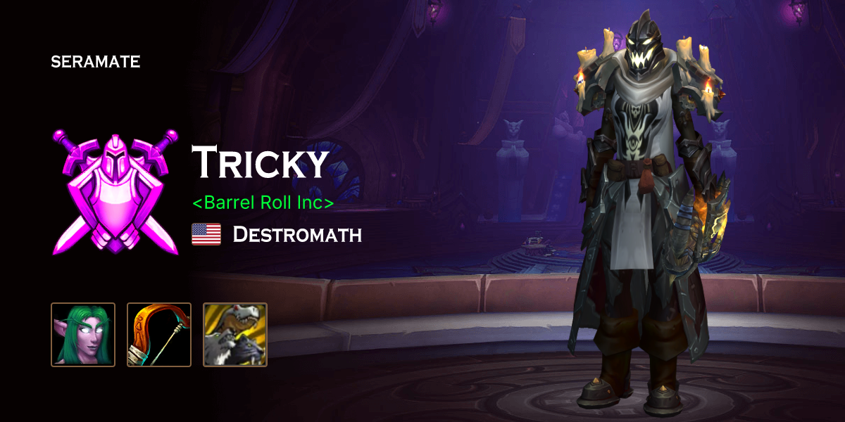 Tricky @ Destromath (US) · Seramate · WoW PvP Leaderboards, Arena Activity, Character Profiles ...