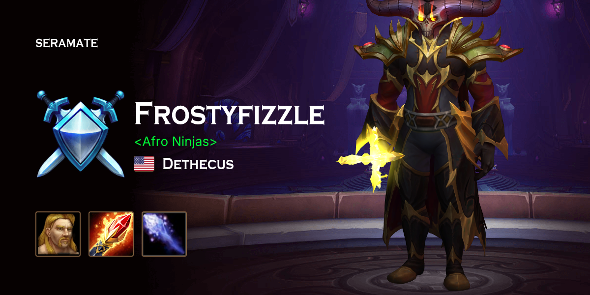 Frostyfizzle @ Dethecus (US) · Seramate · WoW PvP Leaderboards, Arena ...