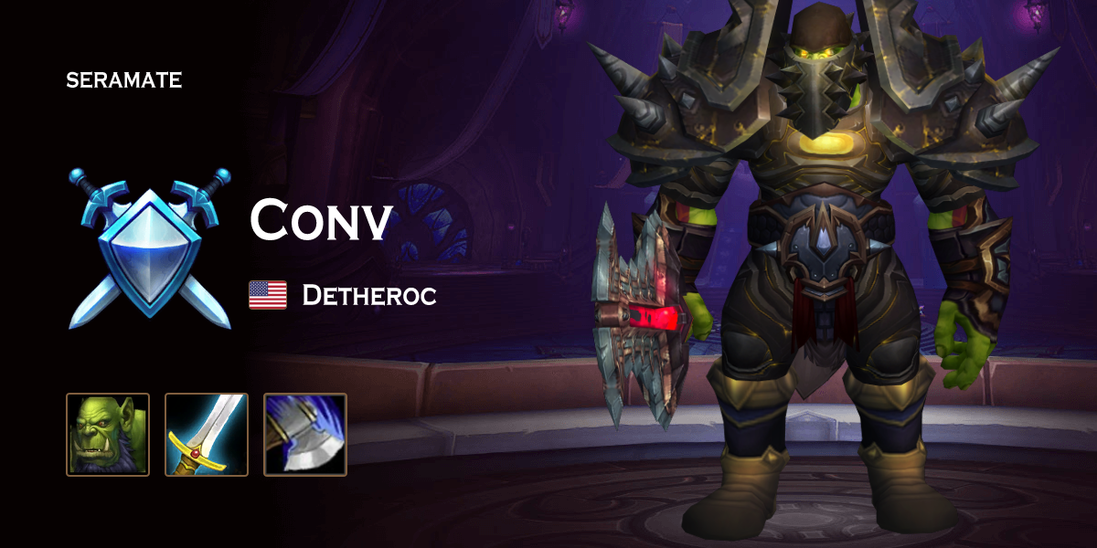 Conv @ Detheroc (US) · Seramate · WoW PvP Leaderboards, Arena Activity ...