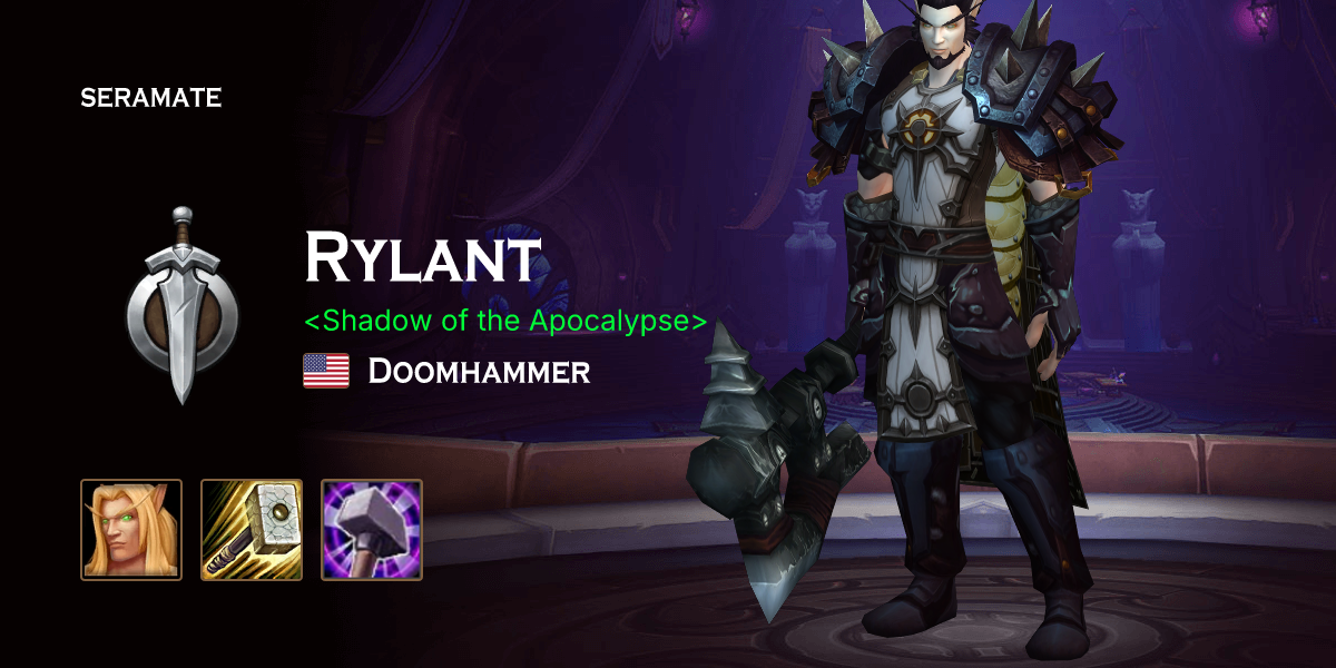 Rylant @ Doomhammer (US) · Seramate · WoW PvP Leaderboards, Arena ...