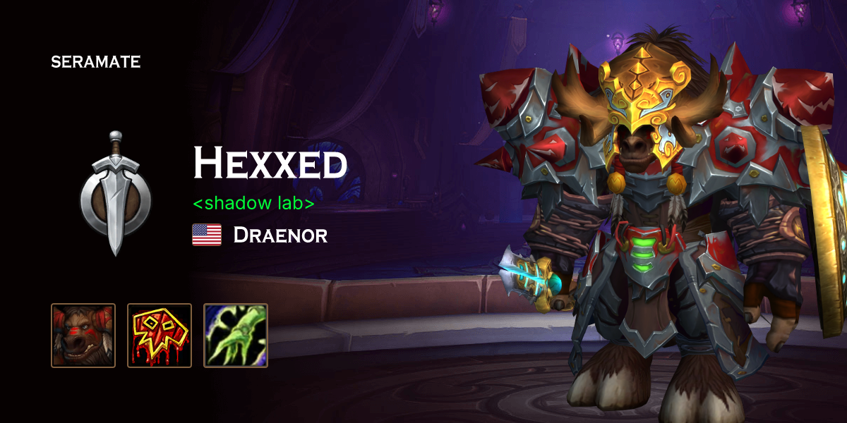 Hexxed @ Draenor (US) · Seramate · WoW PvP Leaderboards, Arena Activity ...