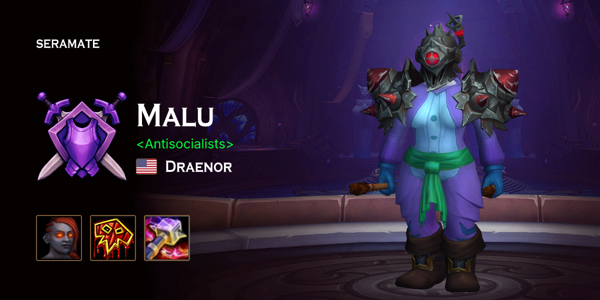 Malu @ Draenor (US) · Seramate · WoW PvP Leaderboards, Arena Activity ...