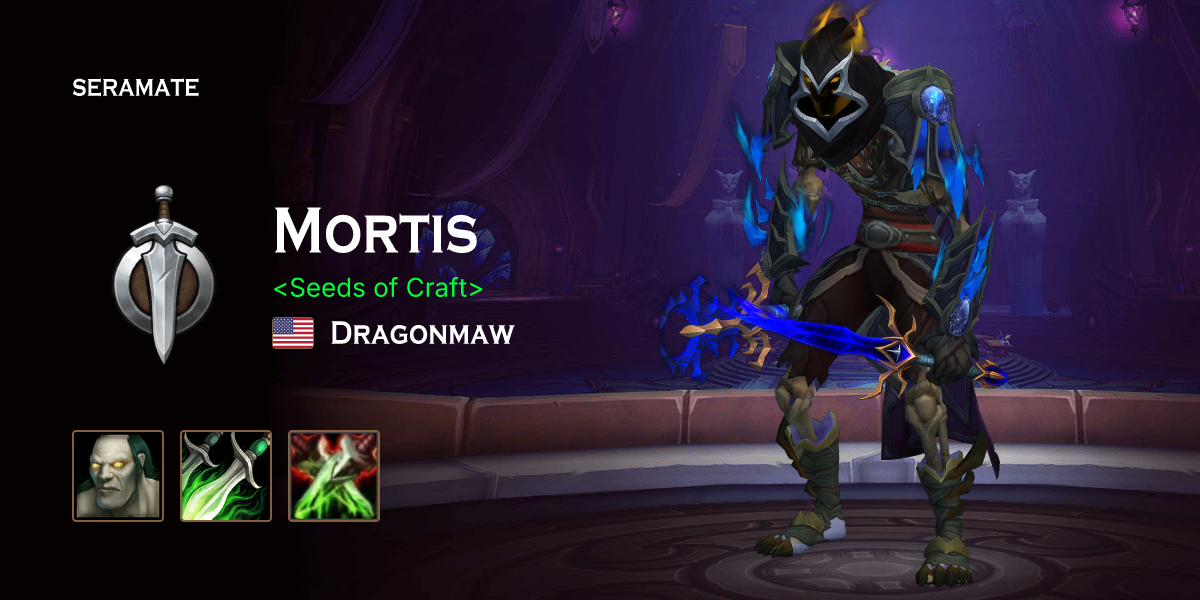 Mortis @ Dragonmaw (US) · Seramate · WoW PvP Leaderboards, Arena ...