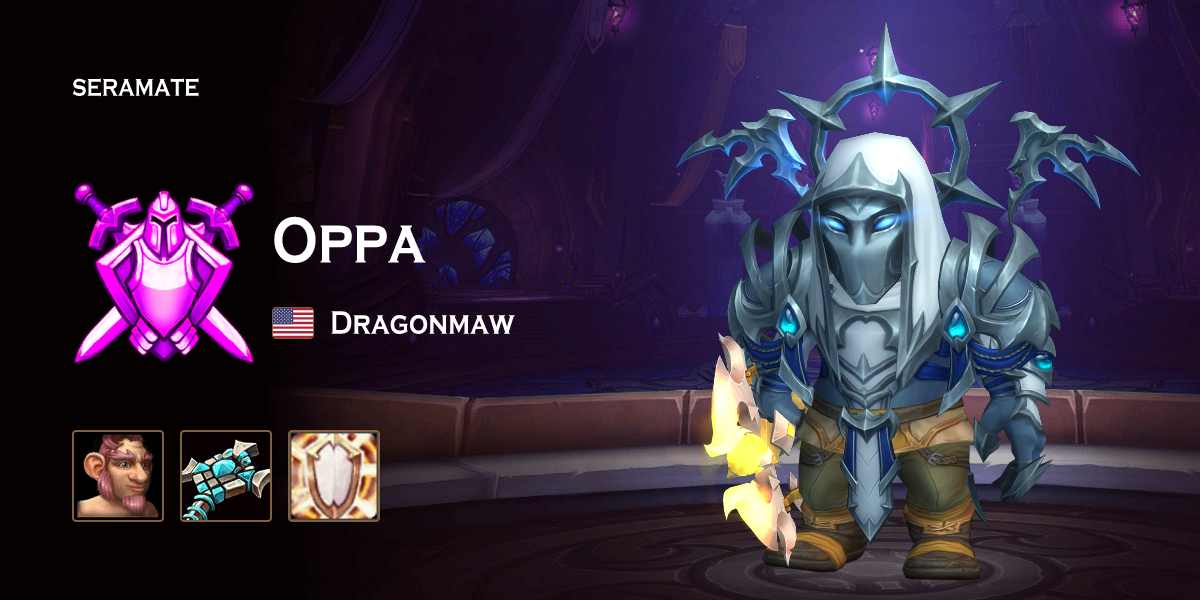 Oppa @ Dragonmaw (US) · Seramate · WoW PvP Leaderboards, Arena Activity ...