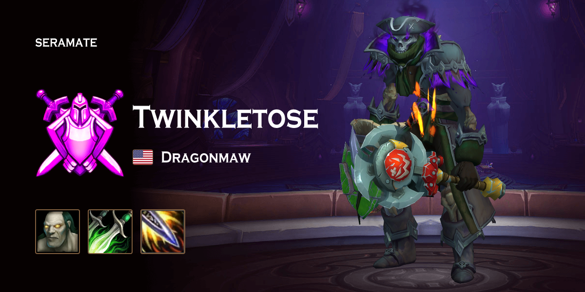 Twinkletose @ Dragonmaw (US) · Seramate · WoW PvP Leaderboards, Arena ...