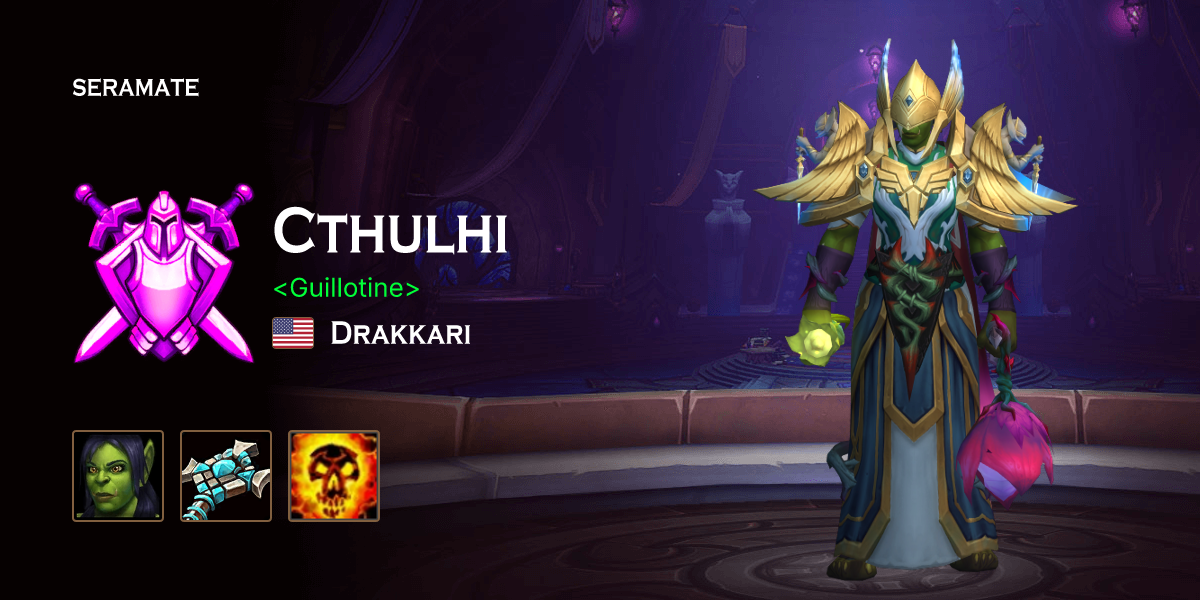 Cthulhi @ Drakkari (US) · Seramate · WoW PvP Leaderboards, Arena ...