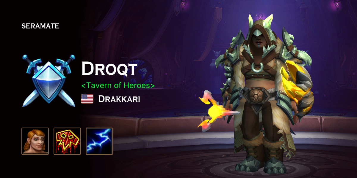 Droqt @ Drakkari (US) · Seramate · WoW PvP Leaderboards, Arena Activity ...