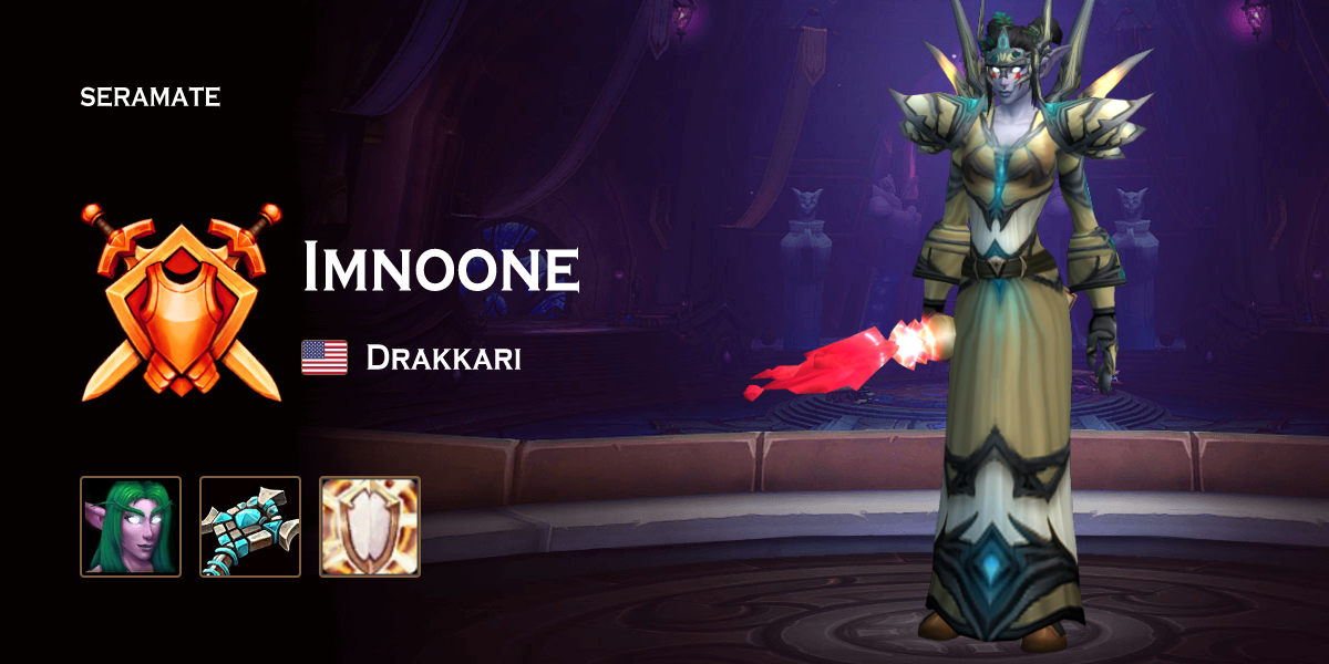 Imnoone @ Drakkari (US) · Seramate · WoW PvP Leaderboards, Arena ...