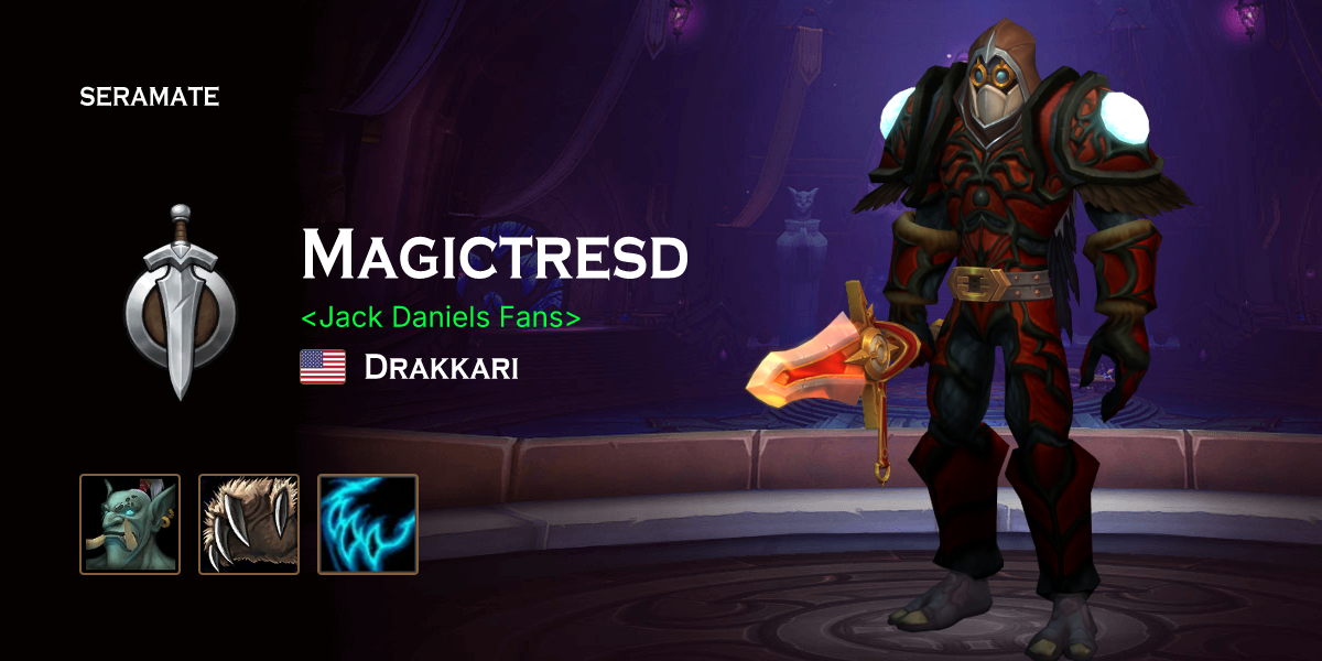 Magictresd @ Drakkari (US) · Seramate · WoW PvP Leaderboards, Arena ...