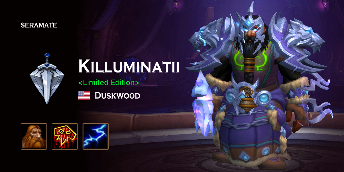 Killuminatii @ Duskwood (US) · Seramate · WoW PvP Leaderboards, Arena ...