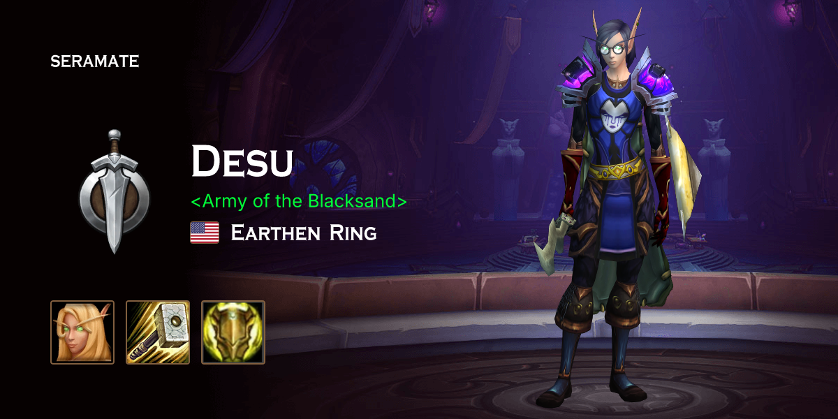 Desu @ Earthen Ring (US) · Seramate · WoW PvP Leaderboards, Arena ...