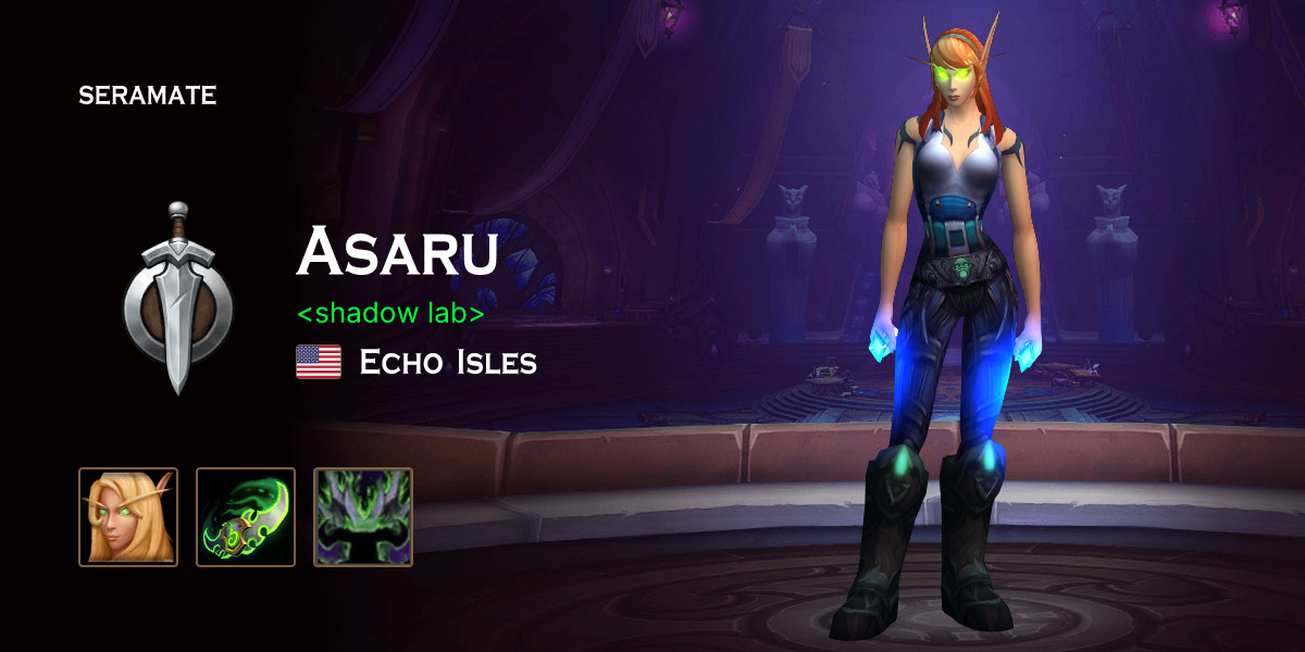 Asaru @ Echo Isles (US) · Seramate · WoW PvP Leaderboards, Arena ...