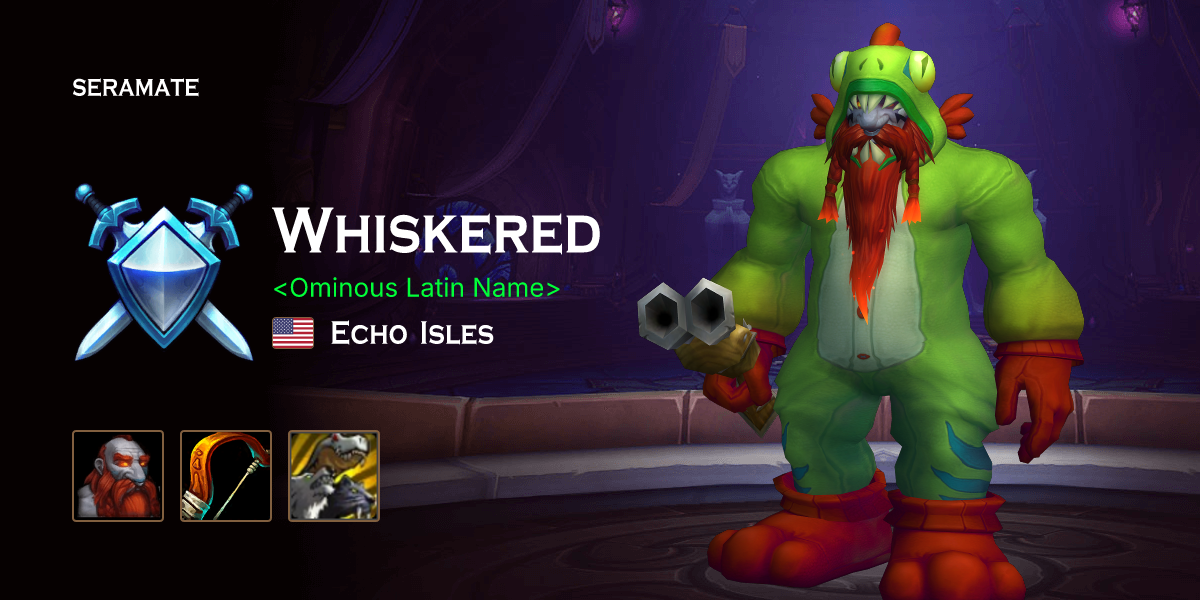 Whiskered @ Echo Isles (US) · Seramate · WoW PvP Leaderboards, Arena ...