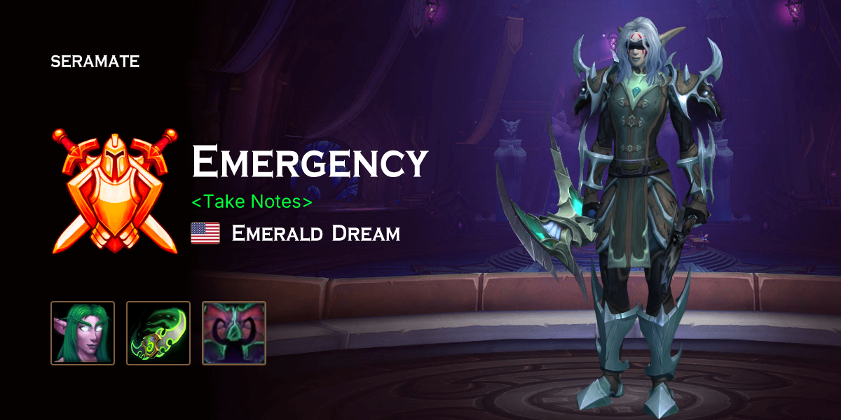 Emergency @ Emerald Dream (US) · Seramate · WoW PvP Leaderboards, Arena ...