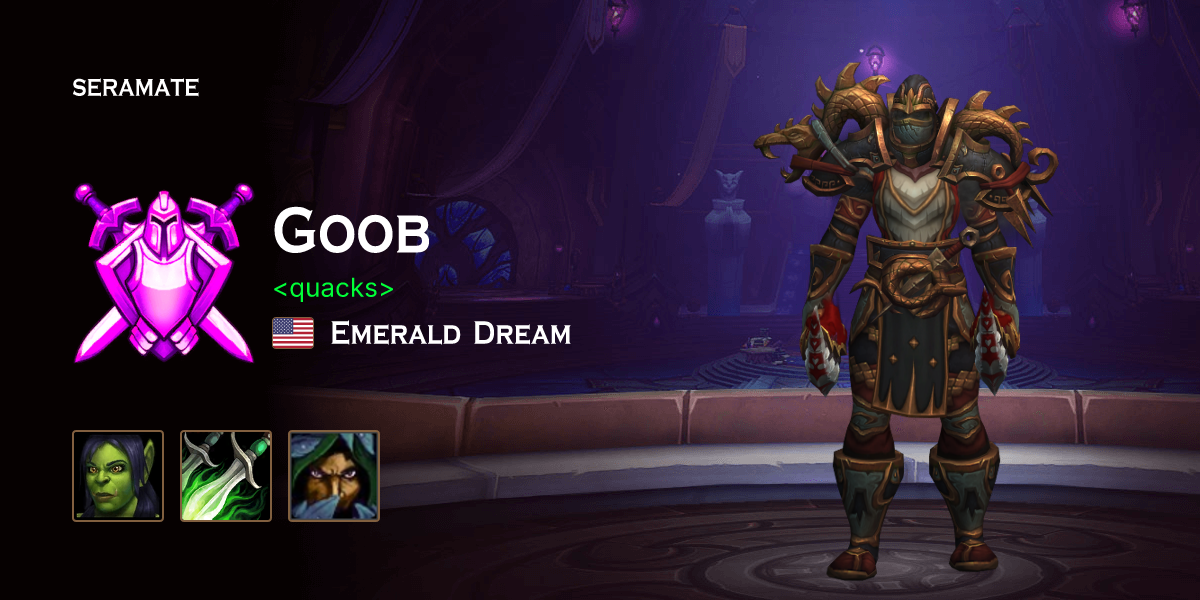 Goob @ Emerald Dream (US) · Seramate · WoW PvP Leaderboards, Arena ...