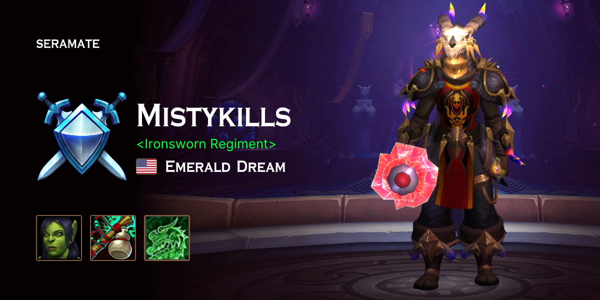 Mistykills @ Emerald Dream (US) · Seramate · WoW PvP Leaderboards ...